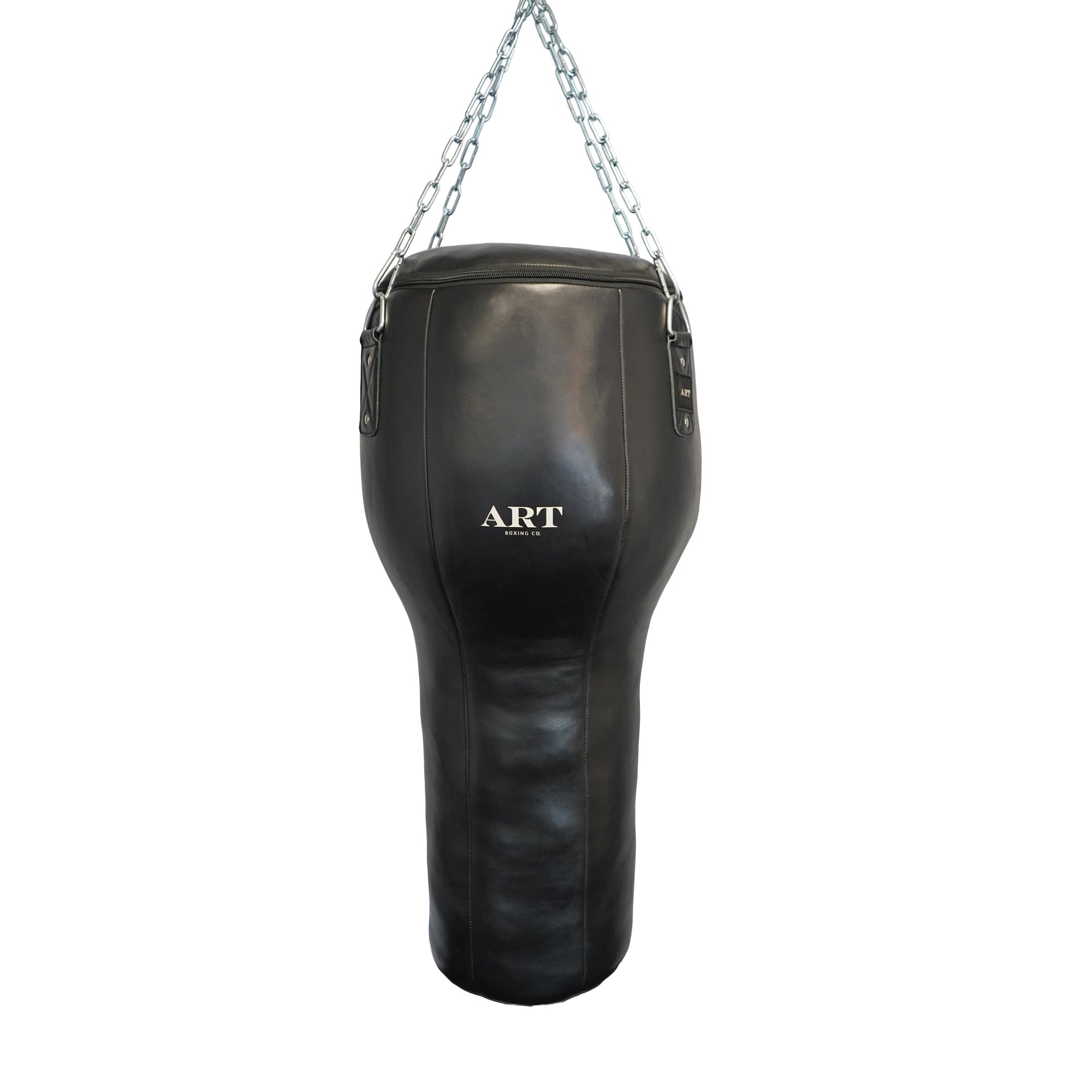 ART Angle Punchbag - Black Leather